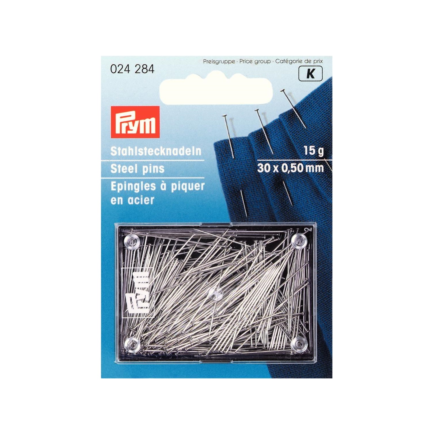 Naehwelt24 (by Cüppers Creativ) | Prym Stecknadeln ST 0,50 x 30 mm ...